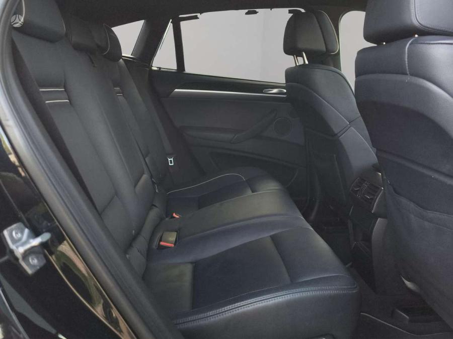 Melns BMW X6 2011 Viļņa, ar dzinēja tilpumu 3.00 L un nobraukumu 237 tūkst. km par 10999 €, foto 11 vietnē AUTOMOTO.COM.LV