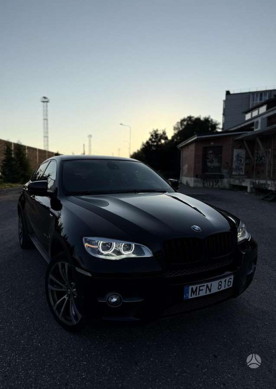 Melns BMW X6 2011 Mažeikiai, ar dzinēja tilpumu 3.00 L un nobraukumu 309 tūkst. km par 13800 €, foto 1 vietnē AUTOMOTO.COM.LV