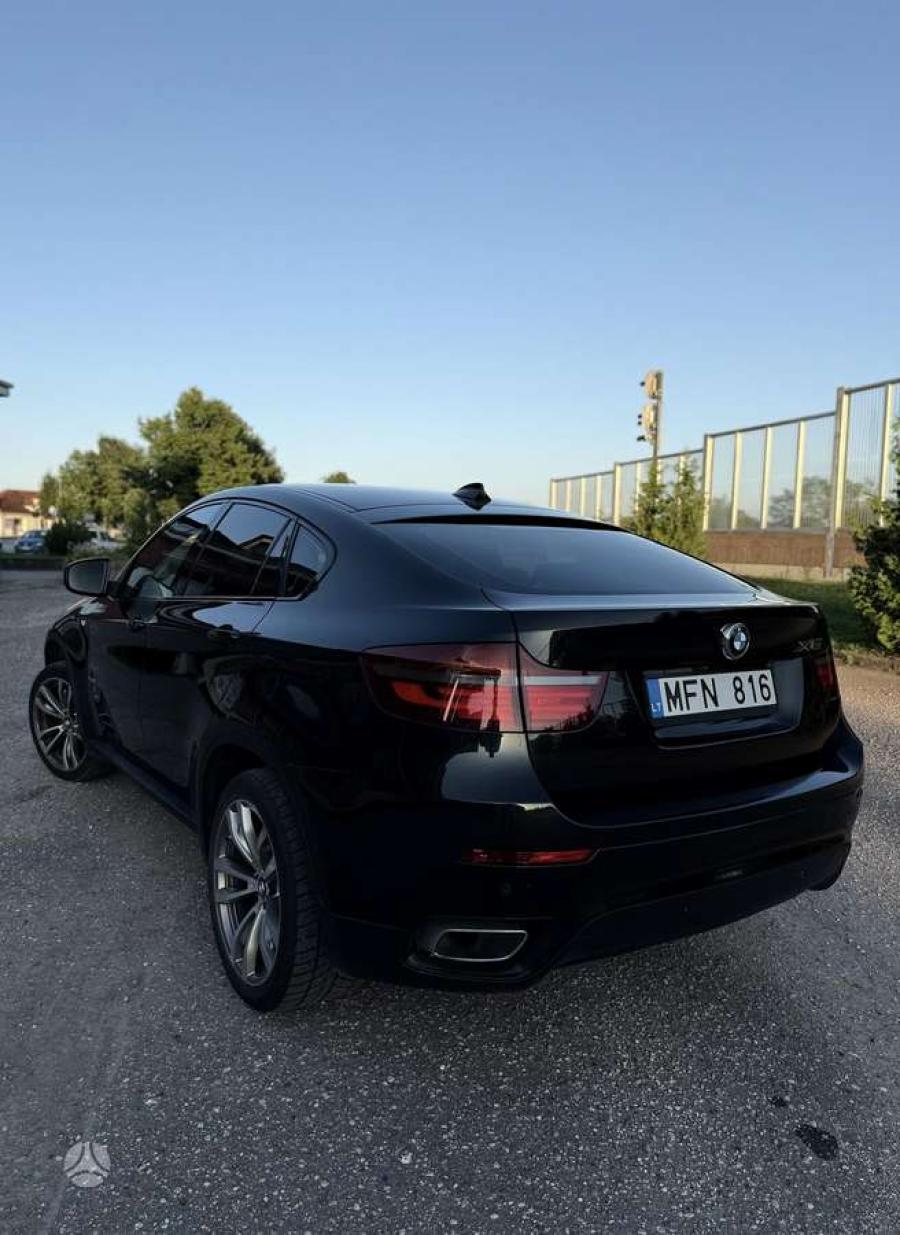 Melns BMW X6 2011 Mažeikiai, ar dzinēja tilpumu 3.00 L un nobraukumu 309 tūkst. km par 13800 €, foto 5 vietnē AUTOMOTO.COM.LV