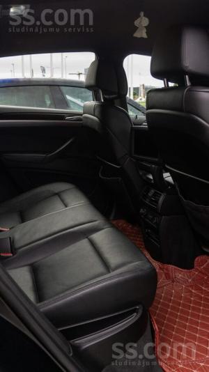 Black BMW X6 2011 in Riga, with an engine capacity of 3.00 L and mileage of 230 thousand km for 12190 €, photo 30 on AUTOMOTO.COM.LV