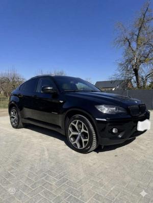 Black BMW X6 2011 in Kaunas, with an engine capacity of 2.99 L and mileage of 245 thousand km for 10500 €, photo  on AUTOMOTO.COM.LV