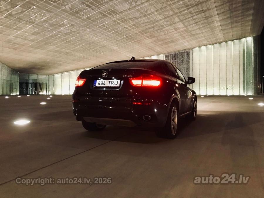 Black BMW X6 2011 in Tallinn, with an engine capacity of 3.00 L and mileage of 159 thousand km for 18000 €, photo 6 on AUTOMOTO.COM.LV