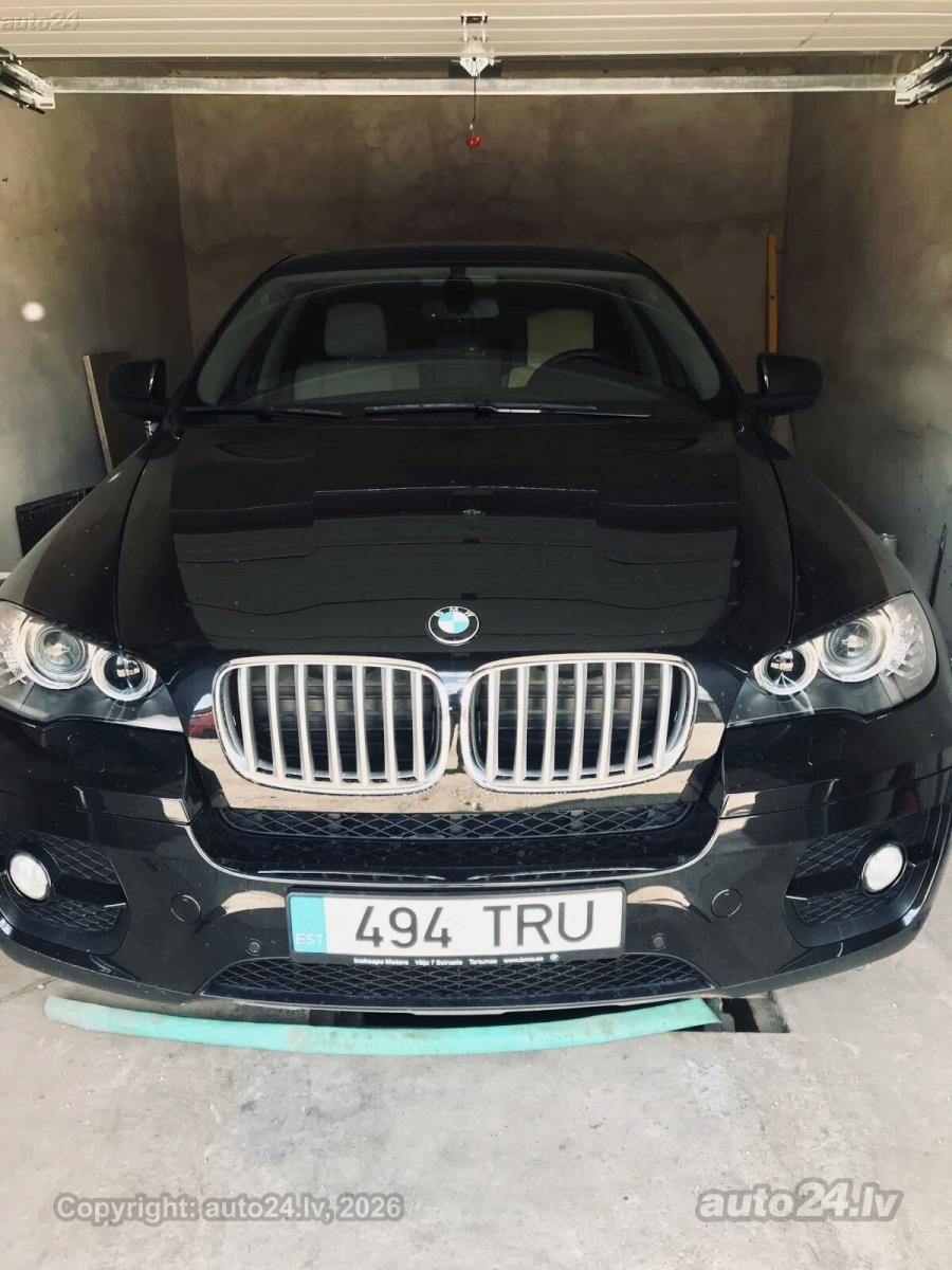 Black BMW X6 2011 in Tallinn, with an engine capacity of 3.00 L and mileage of 159 thousand km for 18000 €, photo 14 on AUTOMOTO.COM.LV