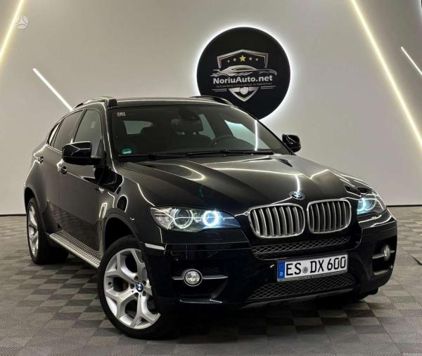 Melns BMW X6 2011 Marijampole, ar dzinēja tilpumu 2.99 L un nobraukumu 253 tūkst. km par 12650 €, foto 1 vietnē AUTOMOTO.COM.LV
