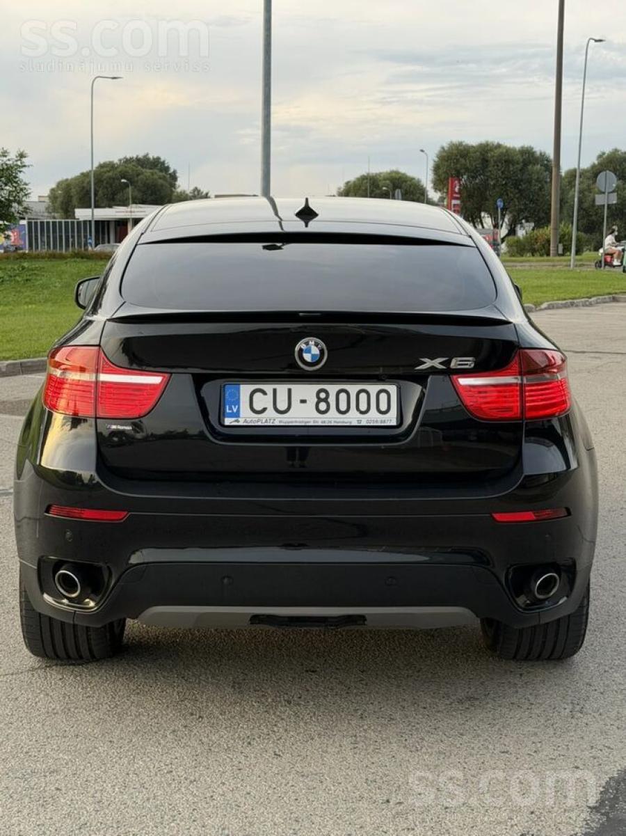 Melns BMW X6 2011 Rīga, ar dzinēja tilpumu 3.00 L un nobraukumu 289 tūkst. km par 12600 €, foto 4 vietnē AUTOMOTO.COM.LV