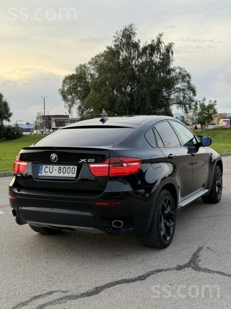 Melns BMW X6 2011 Rīga, ar dzinēja tilpumu 3.00 L un nobraukumu 289 tūkst. km par 12600 €, foto 5 vietnē AUTOMOTO.COM.LV