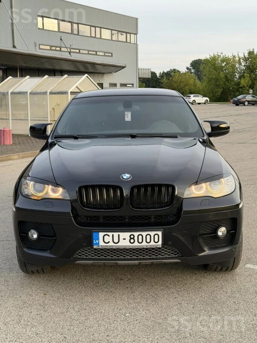 Melns BMW X6 2011 Rīga, ar dzinēja tilpumu 3.00 L un nobraukumu 289 tūkst. km par 12600 €, foto 8 vietnē AUTOMOTO.COM.LV