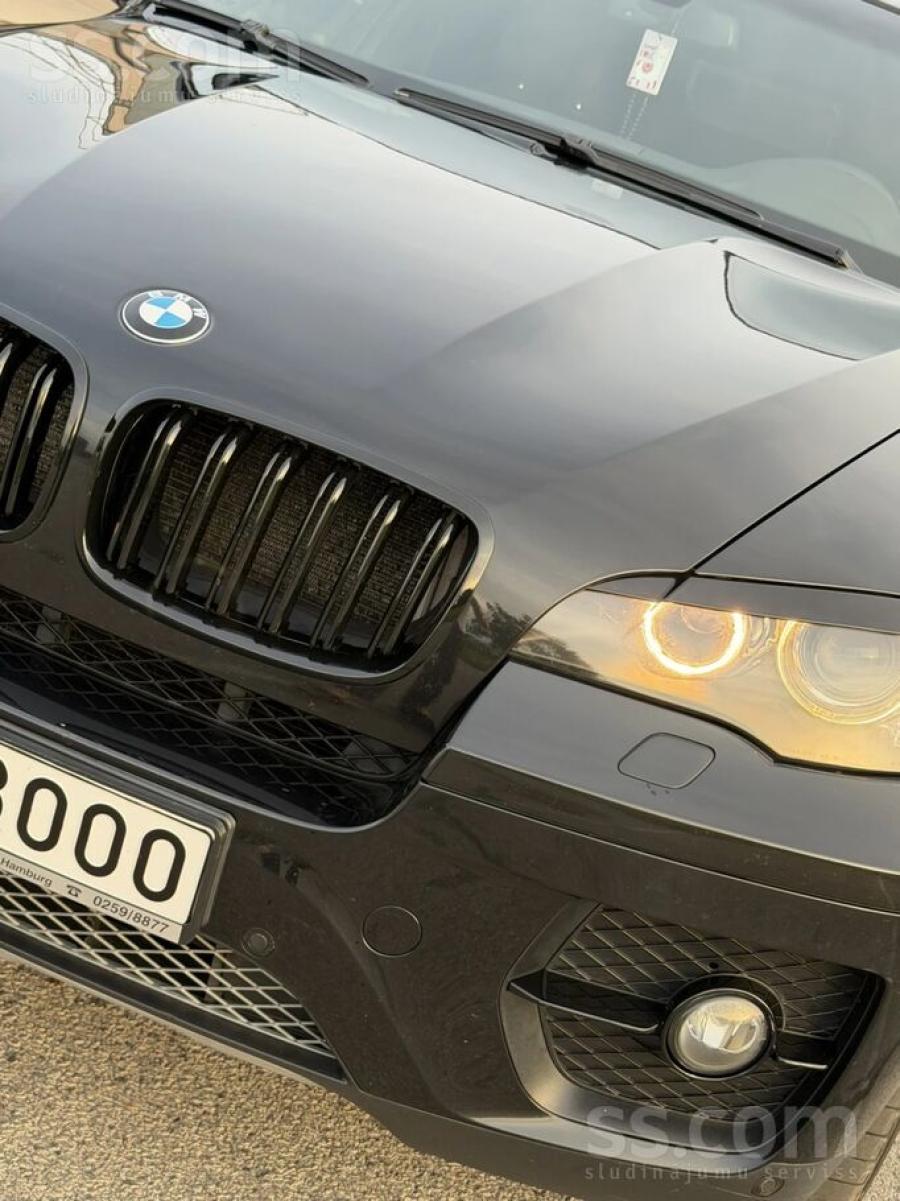 Melns BMW X6 2011 Rīga, ar dzinēja tilpumu 3.00 L un nobraukumu 289 tūkst. km par 12600 €, foto 9 vietnē AUTOMOTO.COM.LV