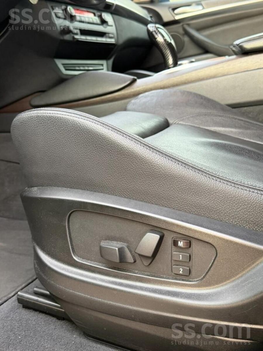 Melns BMW X6 2011 Rīga, ar dzinēja tilpumu 3.00 L un nobraukumu 289 tūkst. km par 12600 €, foto 12 vietnē AUTOMOTO.COM.LV