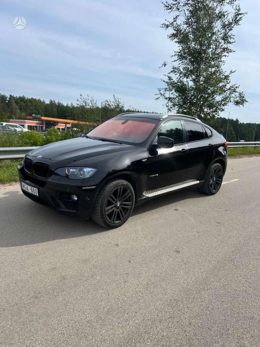 Black BMW X6 2011 in Vilnius, with an engine capacity of 2.99 L and mileage of 159 thousand km for 11800 €, photo 1 on AUTOMOTO.COM.LV