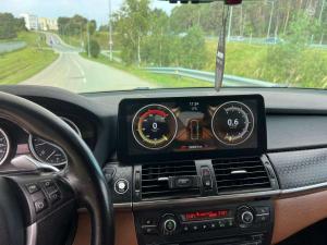 Black BMW X6 2011 in Vilnius, with an engine capacity of 2.99 L and mileage of 159 thousand km for 11800 €, photo 8 on AUTOMOTO.COM.LV