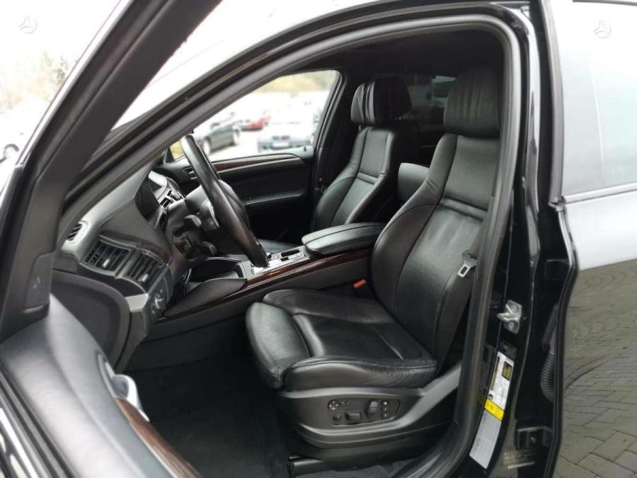 Melns BMW X6 2011 Viļņa, ar dzinēja tilpumu 3.00 L un nobraukumu 210 tūkst. km par 10600 €, foto 9 vietnē AUTOMOTO.COM.LV