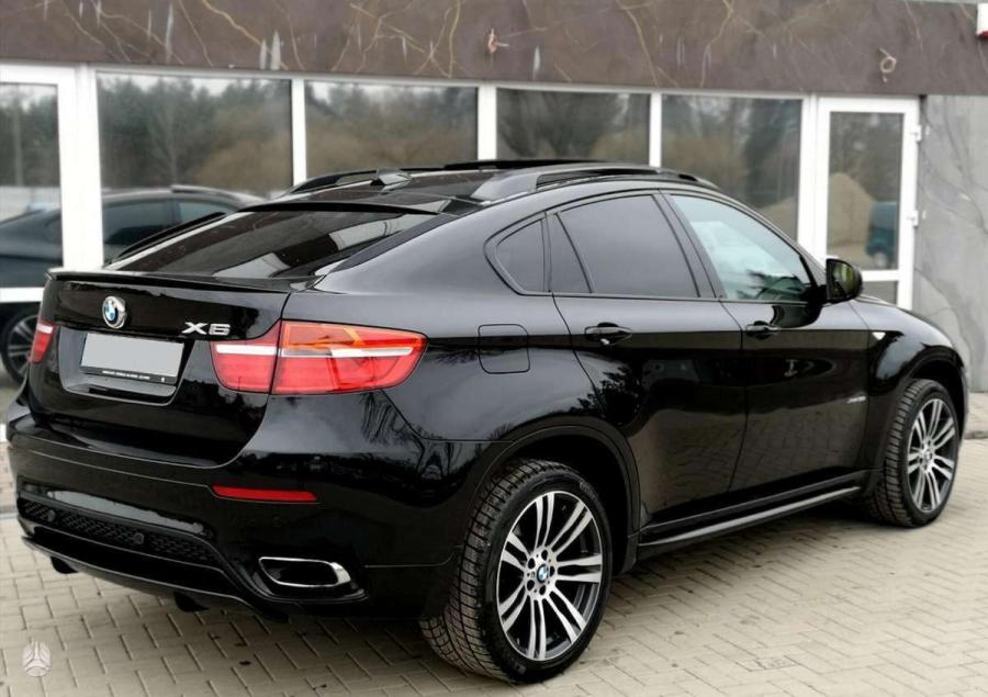Melns BMW X6 2011 Viļņa, ar dzinēja tilpumu 3.00 L un nobraukumu 210 tūkst. km par 10600 €, foto 11 vietnē AUTOMOTO.COM.LV