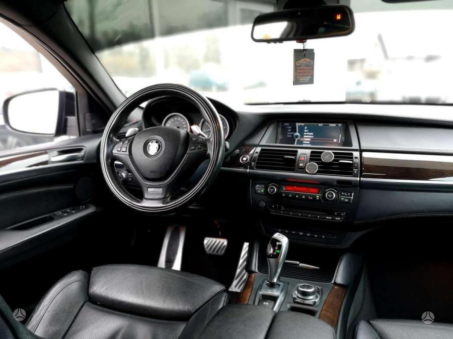 Melns BMW X6 2011 Viļņa, ar dzinēja tilpumu 3.00 L un nobraukumu 210 tūkst. km par 10600 €, foto 13 vietnē AUTOMOTO.COM.LV