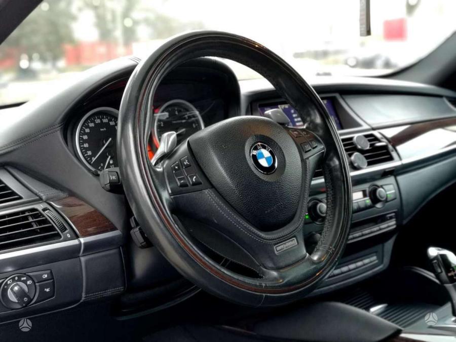 Melns BMW X6 2011 Viļņa, ar dzinēja tilpumu 3.00 L un nobraukumu 210 tūkst. km par 10600 €, foto 14 vietnē AUTOMOTO.COM.LV