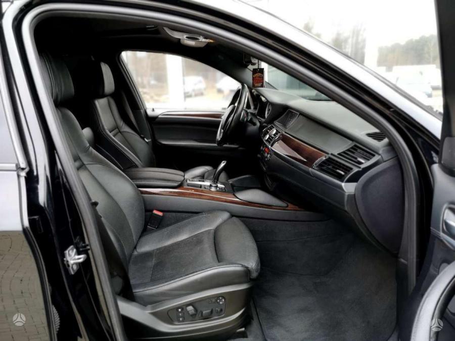 Melns BMW X6 2011 Viļņa, ar dzinēja tilpumu 3.00 L un nobraukumu 210 tūkst. km par 10600 €, foto 15 vietnē AUTOMOTO.COM.LV