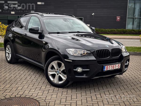 Black BMW X6 2012 in Jelgava, with an engine capacity of 3.00 L and mileage of 0 thousand km for 10000 €, photo 1 on AUTOMOTO.COM.LV
