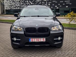 Black BMW X6 2012 in Jelgava, with an engine capacity of 3.00 L and mileage of 0 thousand km for 10000 €, photo 3 on AUTOMOTO.COM.LV