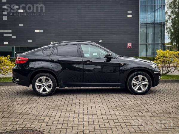 Black BMW X6 2012 in Jelgava, with an engine capacity of 3.00 L and mileage of 0 thousand km for 10000 €, photo 7 on AUTOMOTO.COM.LV