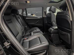 Black BMW X6 2012 in Jelgava, with an engine capacity of 3.00 L and mileage of 0 thousand km for 10000 €, photo 11 on AUTOMOTO.COM.LV