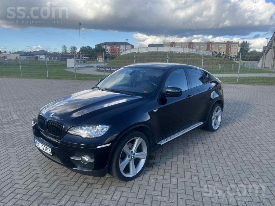 Melns BMW X6 2012 Rīga, ar dzinēja tilpumu 3.00 L un nobraukumu 215 tūkst. km par 13500 €, foto 2 vietnē AUTOMOTO.COM.LV