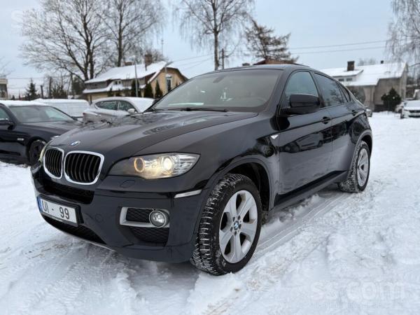 Black BMW X6 2012 in Riga, with an engine capacity of 3.00 L and mileage of 0 thousand km for 14000 €, photo 1 on AUTOMOTO.COM.LV