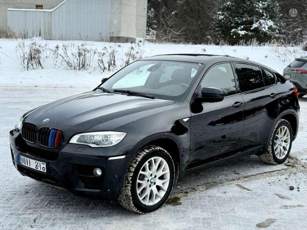 Melns BMW X6 2012 Viļņa, ar dzinēja tilpumu 2.99 L un nobraukumu 191 tūkst. km par 9800 €, foto 1 vietnē AUTOMOTO.COM.LV