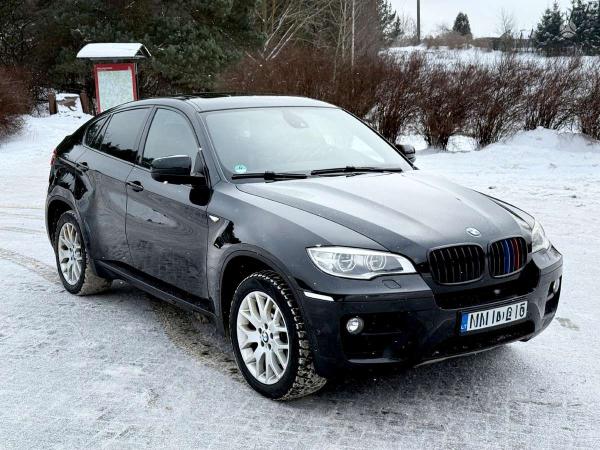 Melns BMW X6 2012 Viļņa, ar dzinēja tilpumu 2.99 L un nobraukumu 191 tūkst. km par 9800 €, foto 2 vietnē AUTOMOTO.COM.LV