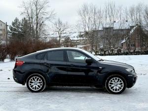 Black BMW X6 2012 in Vilnius, with an engine capacity of 2.99 L and mileage of 191 thousand km for 9800 €, photo 4 on AUTOMOTO.COM.LV