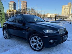 Black BMW X6 2012 in Vilnius, with an engine capacity of 2.99 L and mileage of 180 thousand km for 14000 €, photo 4 on AUTOMOTO.COM.LV