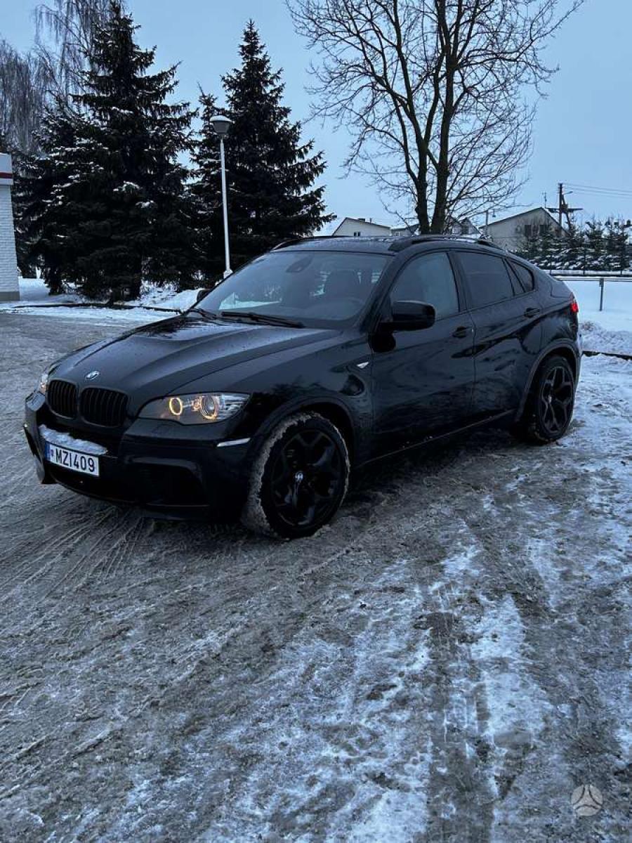 Black BMW X6 2012 in Marijampole, with an engine capacity of 2.99 L and mileage of 233 thousand km for 14800 €, photo 1 on AUTOMOTO.COM.LV