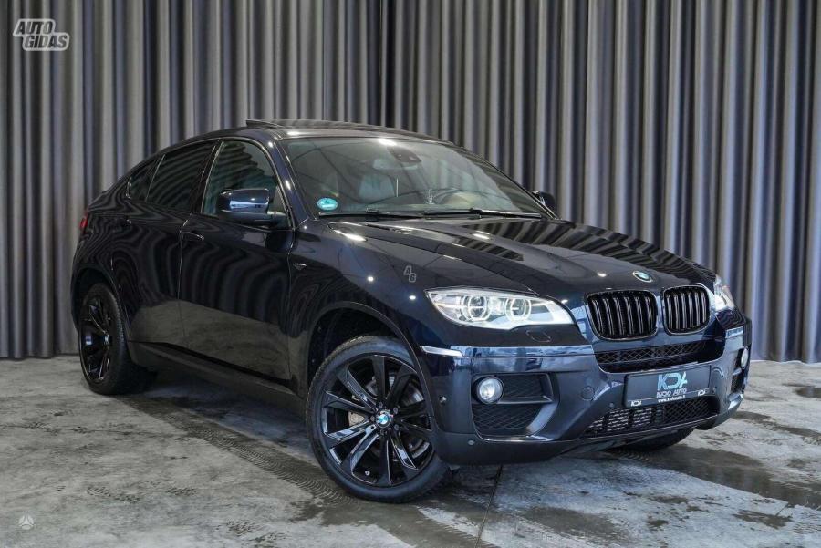 Black BMW X6 2012 in Marijampole, with an engine capacity of 3.00 L and mileage of 252 thousand km for 15250 €, photo 1 on AUTOMOTO.COM.LV
