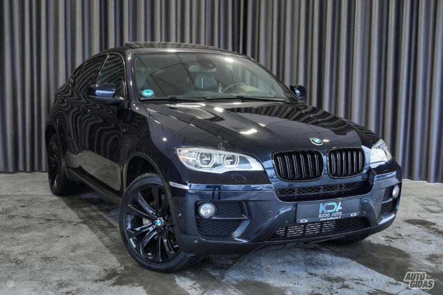 Black BMW X6 2012 in Marijampole, with an engine capacity of 3.00 L and mileage of 252 thousand km for 15250 €, photo 2 on AUTOMOTO.COM.LV
