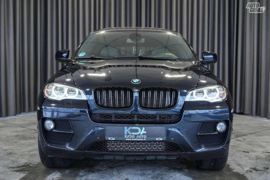 Black BMW X6 2012 in Marijampole, with an engine capacity of 3.00 L and mileage of 252 thousand km for 15250 €, photo 3 on AUTOMOTO.COM.LV