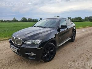 Black BMW X6 2012 in Jelgava, with an engine capacity of 3.00 L and mileage of 257 thousand km for 12800 €, photo  on AUTOMOTO.COM.LV