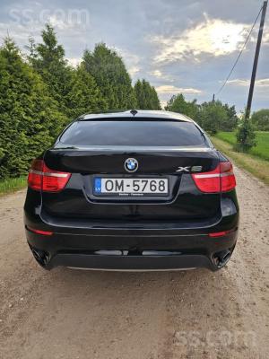 Black BMW X6 2012 in Jelgava, with an engine capacity of 3.00 L and mileage of 257 thousand km for 12800 €, photo 9 on AUTOMOTO.COM.LV
