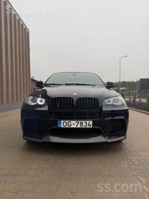 Melns BMW X6 2012 Rīga, ar dzinēja tilpumu 4.40 L un nobraukumu 215 tūkst. km par 20000 €, foto  vietnē AUTOMOTO.COM.LV