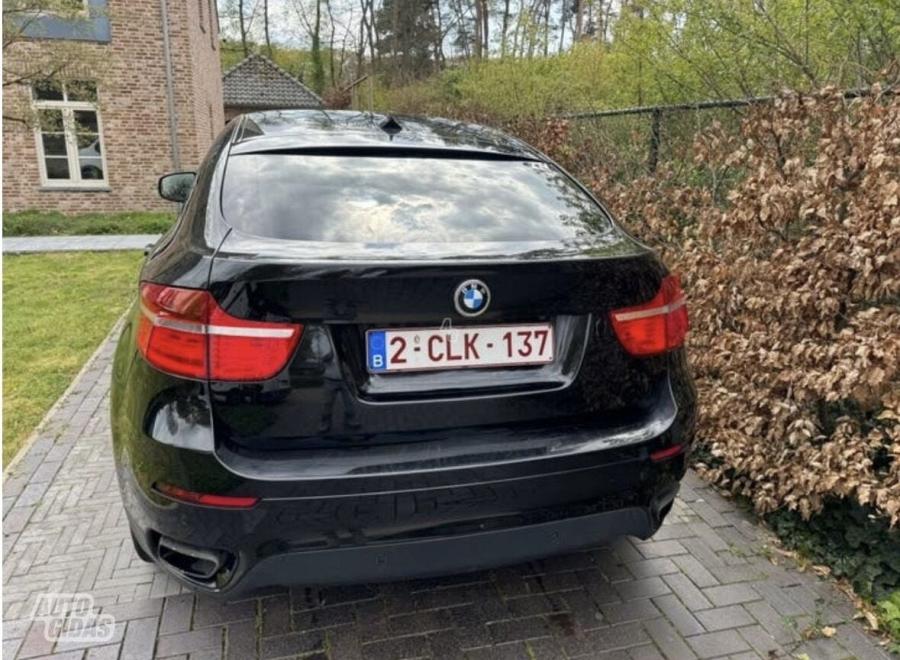 Melns BMW X6 2012 Kauņa, ar dzinēja tilpumu 3.00 L un nobraukumu 312 tūkst. km par 11750 €, foto 7 vietnē AUTOMOTO.COM.LV