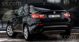 Black BMW X6 2012 in Daugavpils, with an engine capacity of 3.00 L and mileage of 246 thousand km for 15000 €, photo 3 on AUTOMOTO.COM.LV