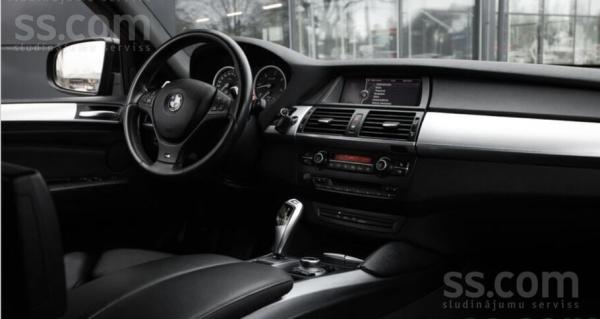 Black BMW X6 2012 in Daugavpils, with an engine capacity of 3.00 L and mileage of 246 thousand km for 15000 €, photo 3 on AUTOMOTO.COM.LV