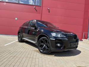 Black BMW X6 2012 in Kaunas, with an engine capacity of 3.00 L and mileage of 312 thousand km for 12750 €, photo 6 on AUTOMOTO.COM.LV