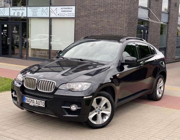 Black BMW X6 2012 in Marijampole, with an engine capacity of 2.99 L and mileage of 223 thousand km for 12850 €, photo 1 on AUTOMOTO.COM.LV