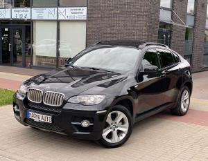 Black BMW X6 2012 in Marijampole, with an engine capacity of 2.99 L and mileage of 223 thousand km for 12850 €, photo  on AUTOMOTO.COM.LV