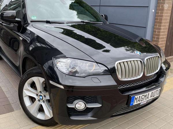 Black BMW X6 2012 in Marijampole, with an engine capacity of 2.99 L and mileage of 223 thousand km for 12850 €, photo 7 on AUTOMOTO.COM.LV