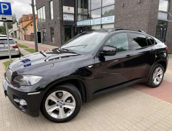Black BMW X6 2012 in Marijampole, with an engine capacity of 2.99 L and mileage of 223 thousand km for 12850 €, photo 10 on AUTOMOTO.COM.LV
