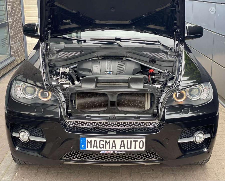 Black BMW X6 2012 in Marijampole, with an engine capacity of 2.99 L and mileage of 223 thousand km for 12850 €, photo 51 on AUTOMOTO.COM.LV