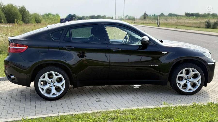 Черный БМВ Х6 2012 в Паневежис, объемом двигателя 2.99 л и пробегом 280 тыс. км за 11900 €, фото 11 на AUTOMOTO.COM.LV