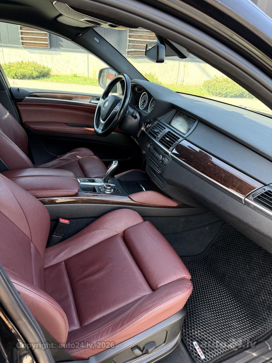 Melns BMW X6 2012 Tallina, ar dzinēja tilpumu 3.00 L un nobraukumu 214 tūkst. km par 14000 €, foto 7 vietnē AUTOMOTO.COM.LV
