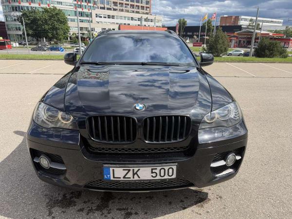 Черный БМВ Х6 2012 в Вильнюс, объемом двигателя 2.99 л и пробегом 273 тыс. км за 11100 €, фото 5 на AUTOMOTO.COM.LV