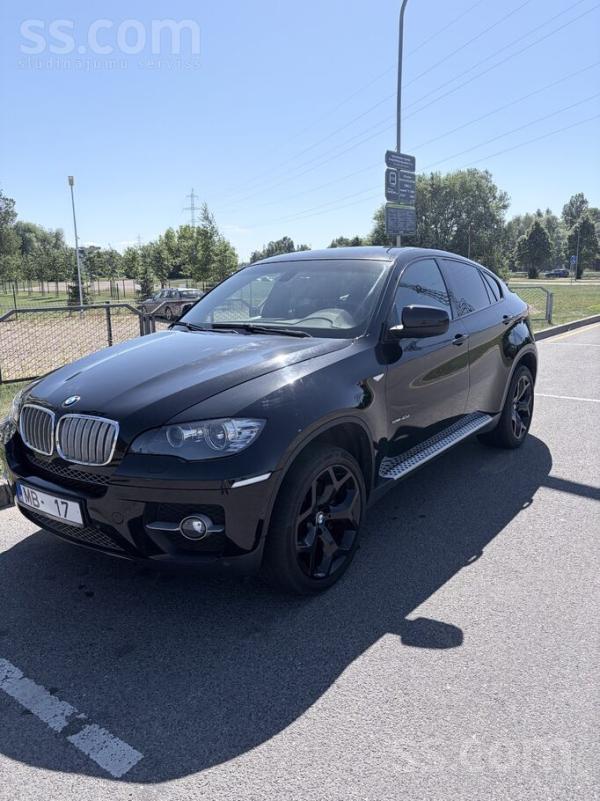 Melns BMW X6 2012 Rīga, ar dzinēja tilpumu 3.00 L un nobraukumu 258 tūkst. km par 13400 €, foto 1 vietnē AUTOMOTO.COM.LV